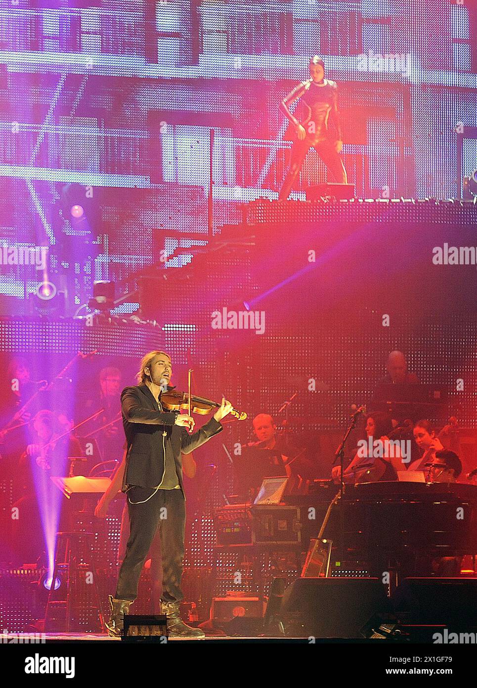 Vienna - David Garrett live in concert at Stadthalle Vienna on 10th ...