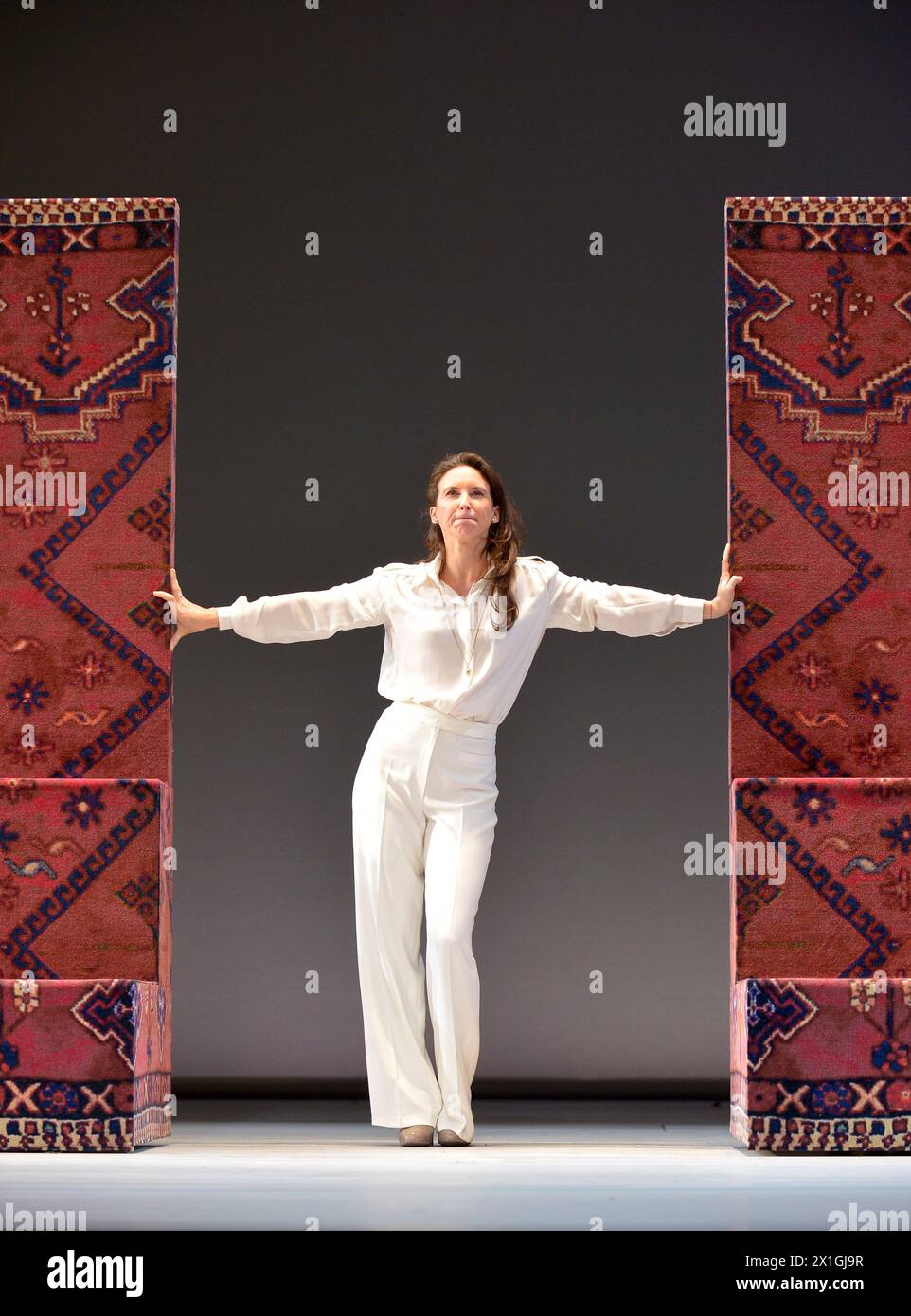 Vienna - "Hedda Gabler" rehearsals at Theater in der Josefstadt on 4th ...