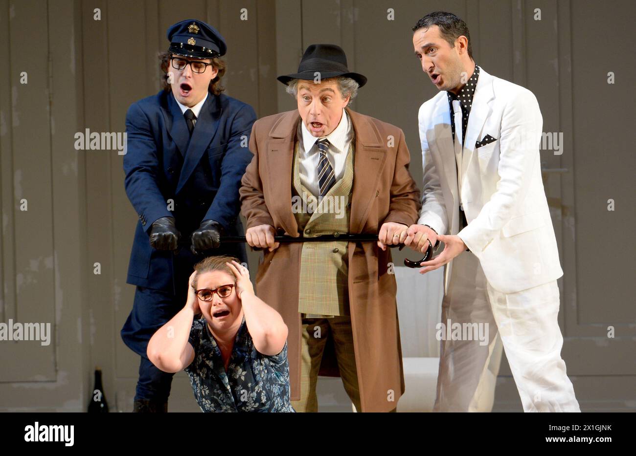 Vienna - Opera "La Cenerentola" rehearsals at Vienna State Opera on ...