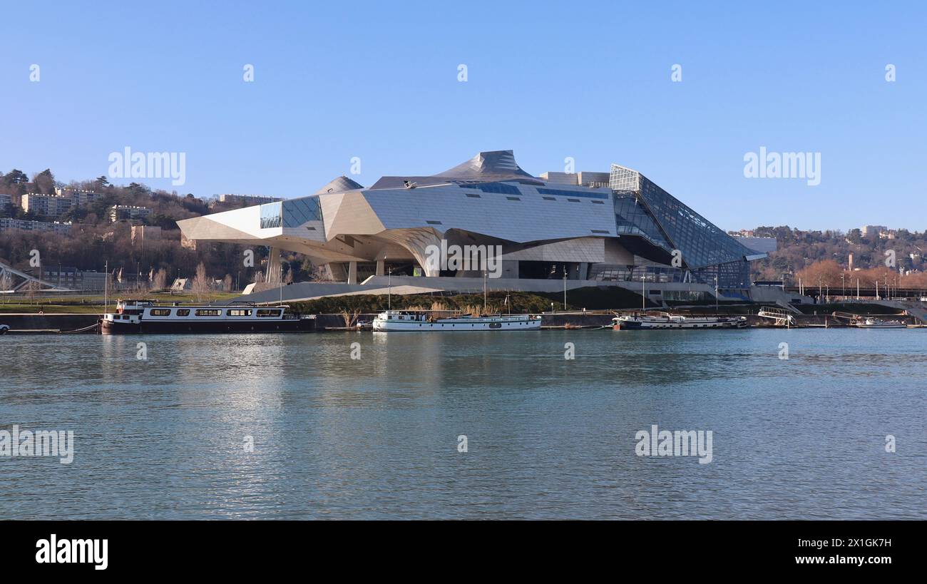 Confluence Museum Lyon France Europe Stock Photo - Alamy
