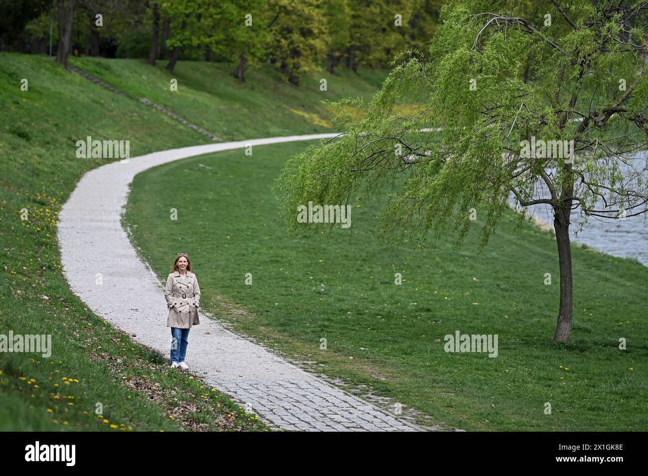 Ostrava, Czech Republic. 04th Apr, 2024. Czech writer Karin Lednicka ...