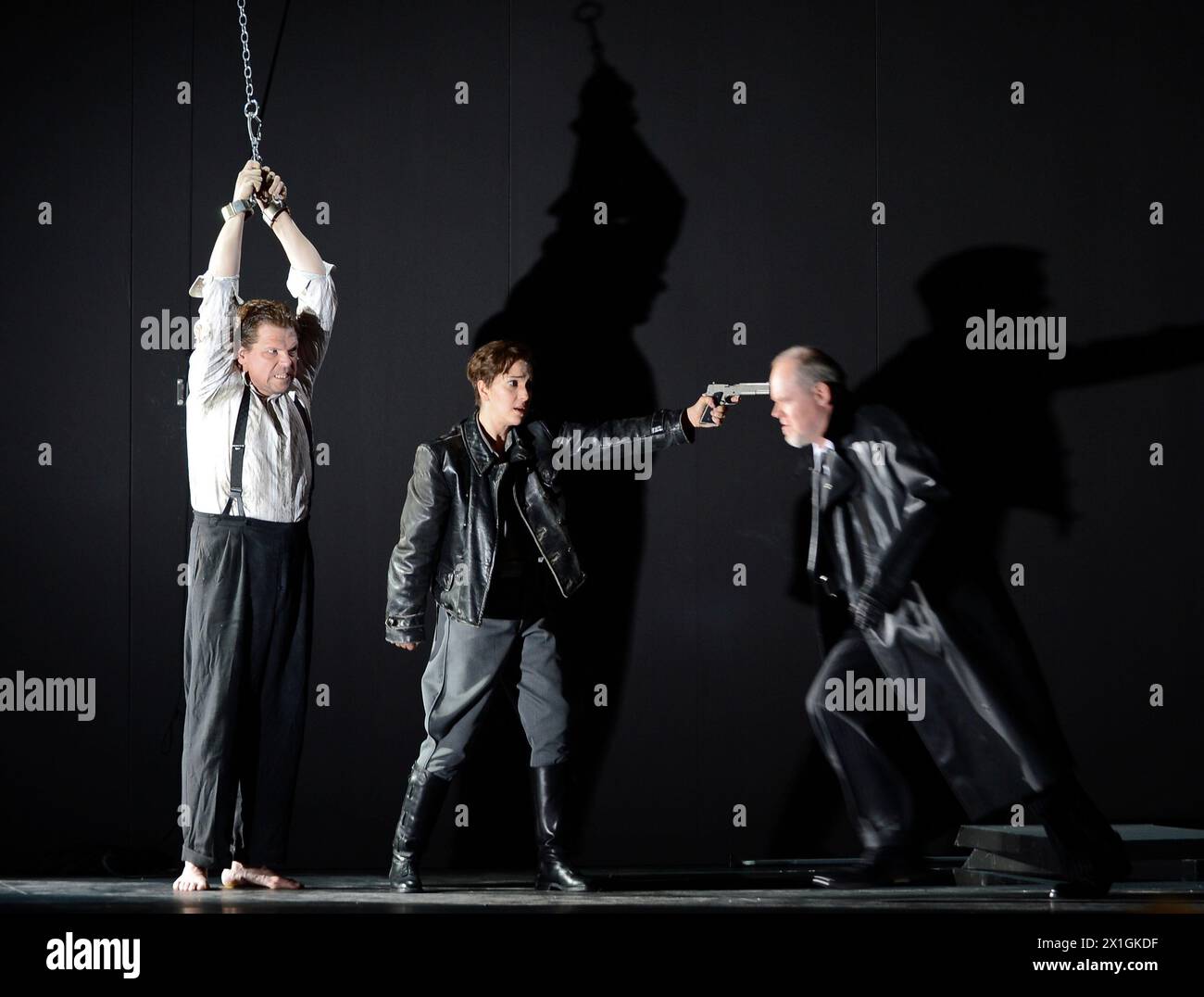 Vienna - "Fidelio" regearsals at Theater an der Wien on 14th March 2013 ...
