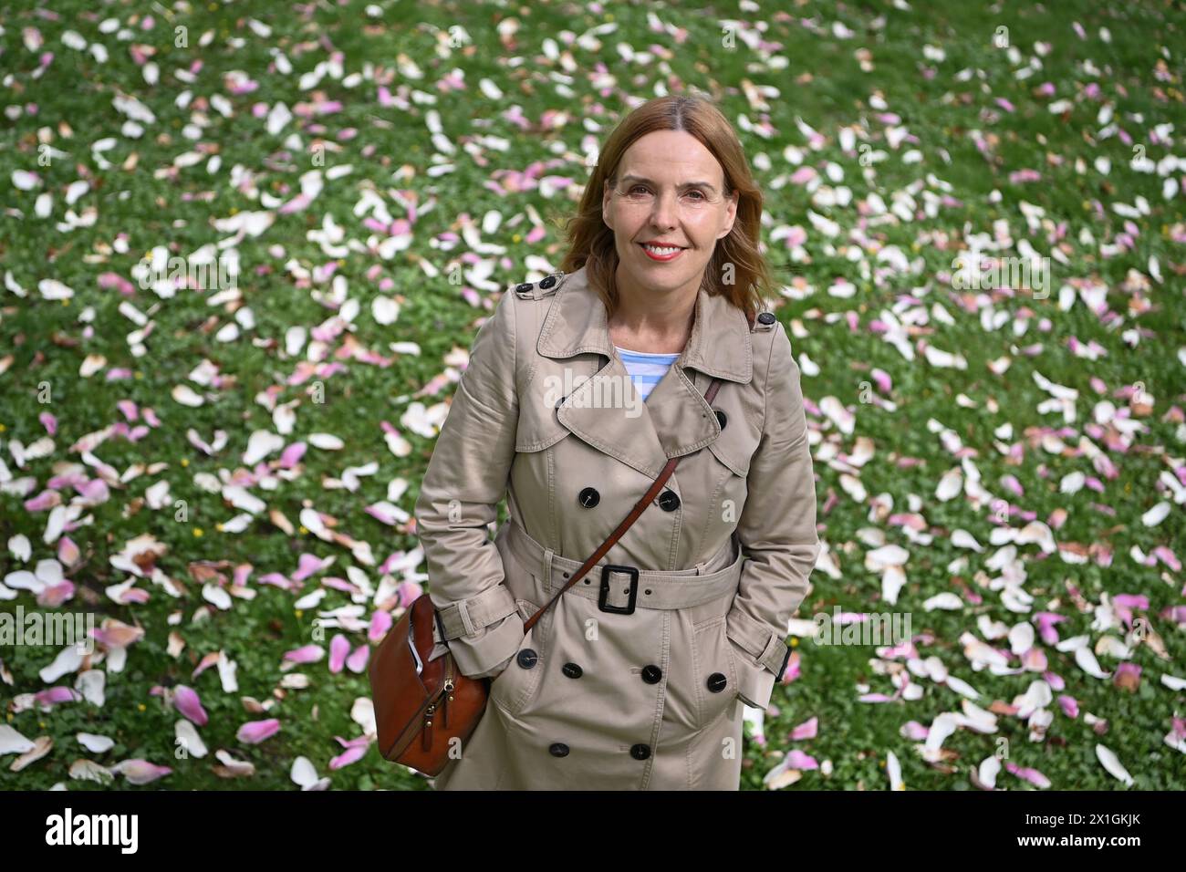 Ostrava, Czech Republic. 04th Apr, 2024. Czech writer Karin Lednicka ...