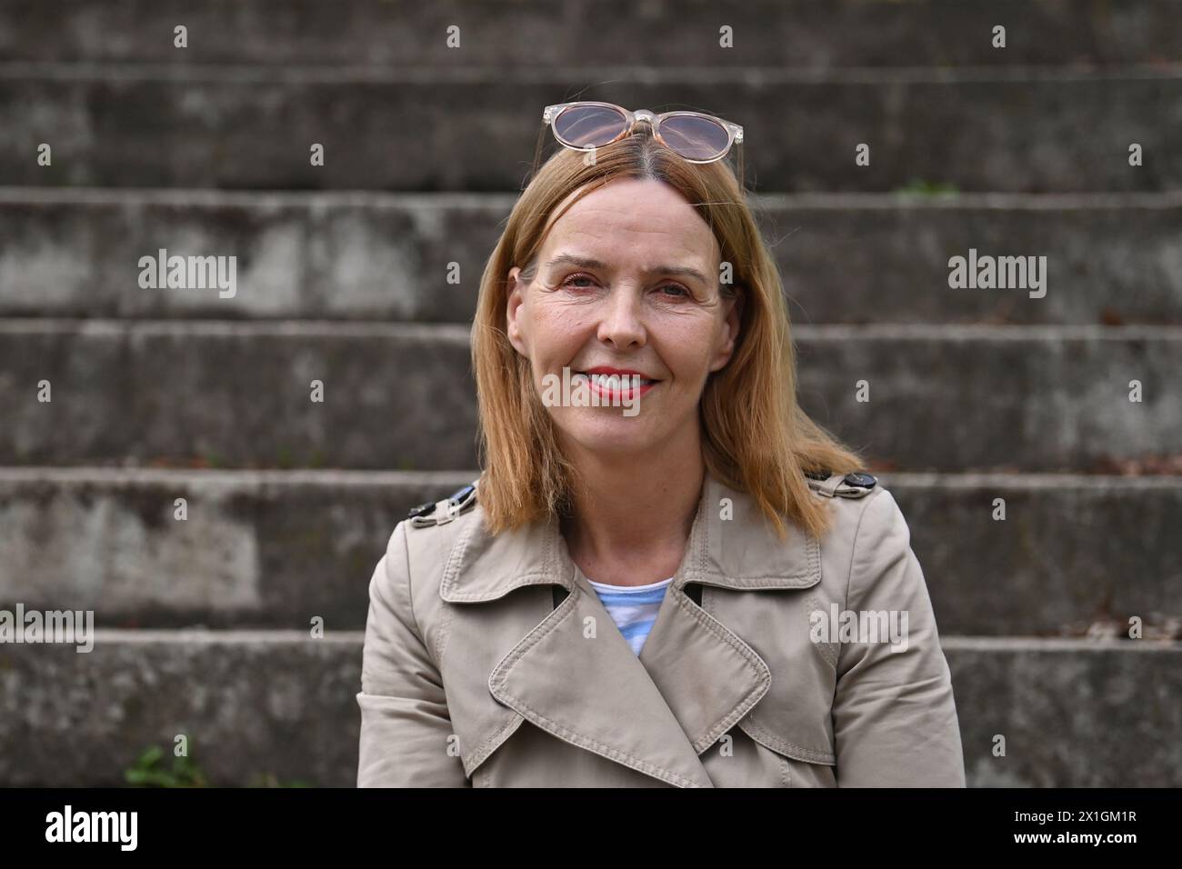 Ostrava, Czech Republic. 04th Apr, 2024. Czech writer Karin Lednicka ...