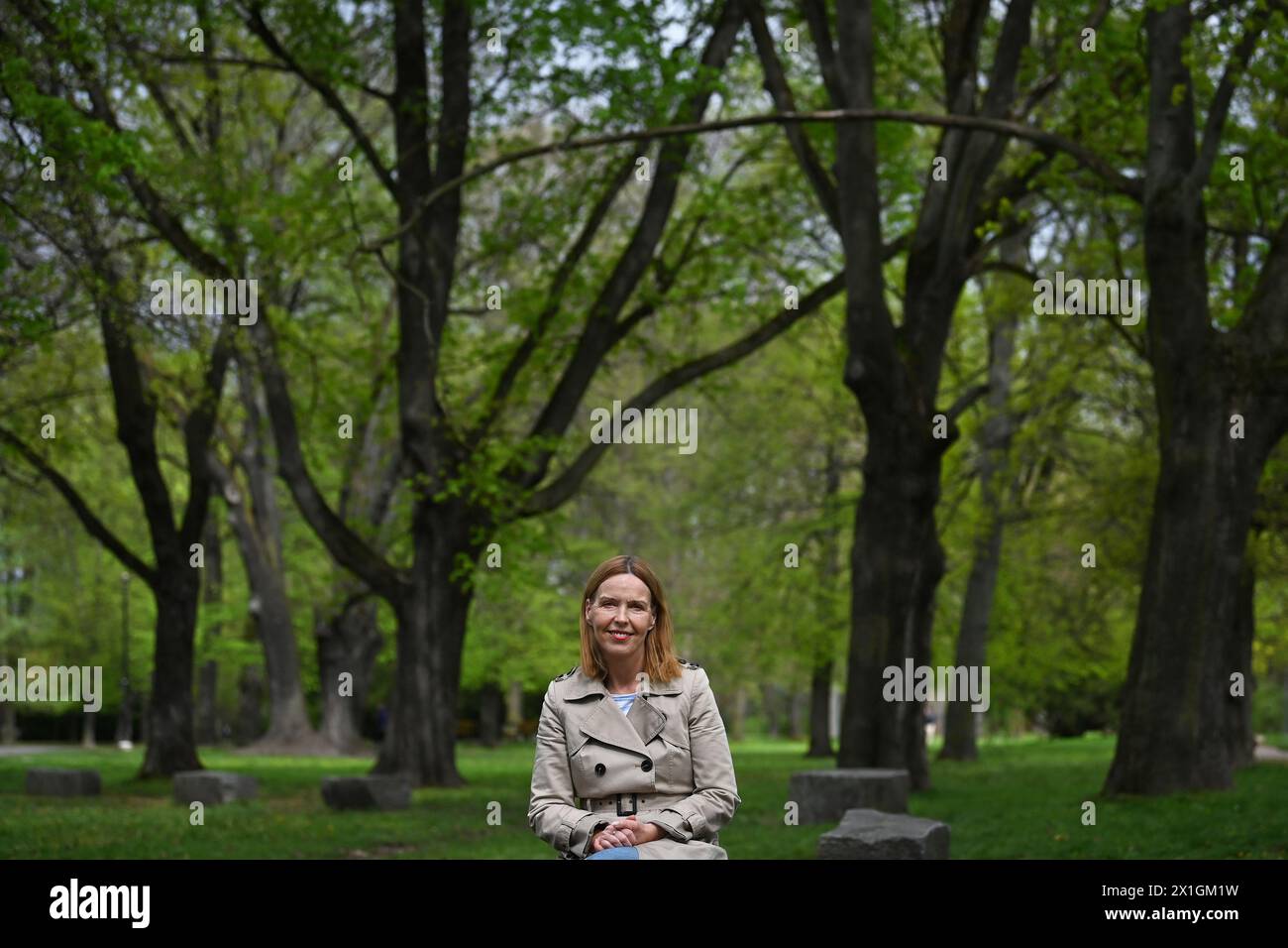 Ostrava, Czech Republic. 04th Apr, 2024. Czech writer Karin Lednicka ...