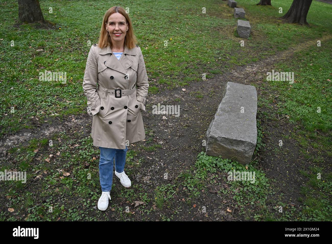 Ostrava, Czech Republic. 04th Apr, 2024. Czech writer Karin Lednicka ...