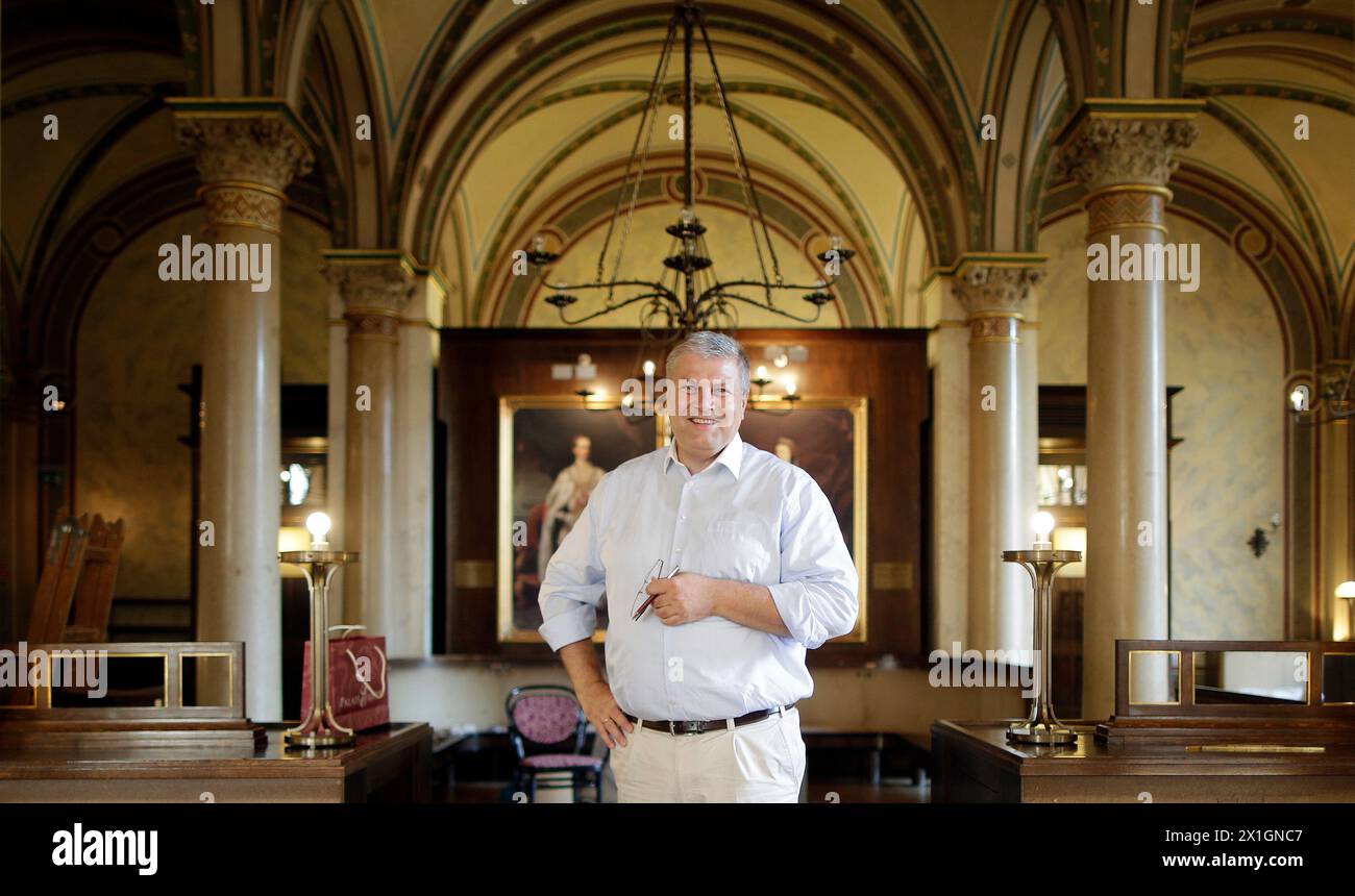 The Café Central in Vienna is due to refurbishments closed and will ...