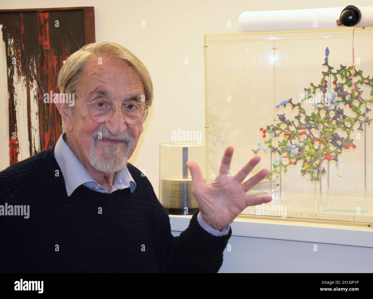 Harvard University Professor and Nobel prize recipient Martin Karplus ...