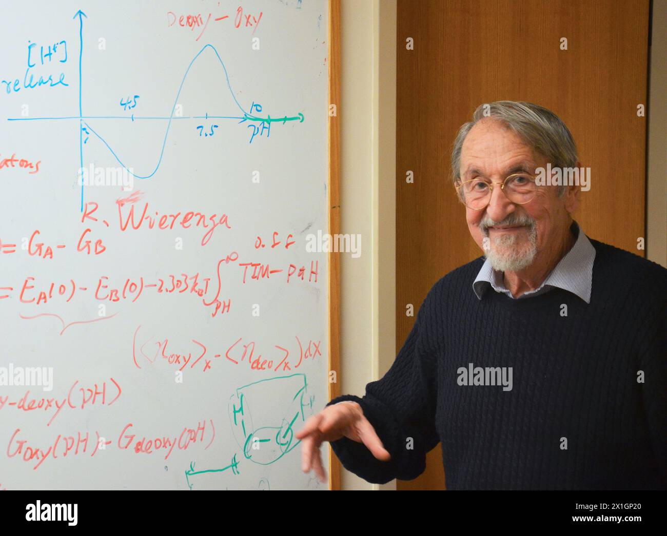 Harvard University Professor and Nobel prize recipient Martin Karplus ...