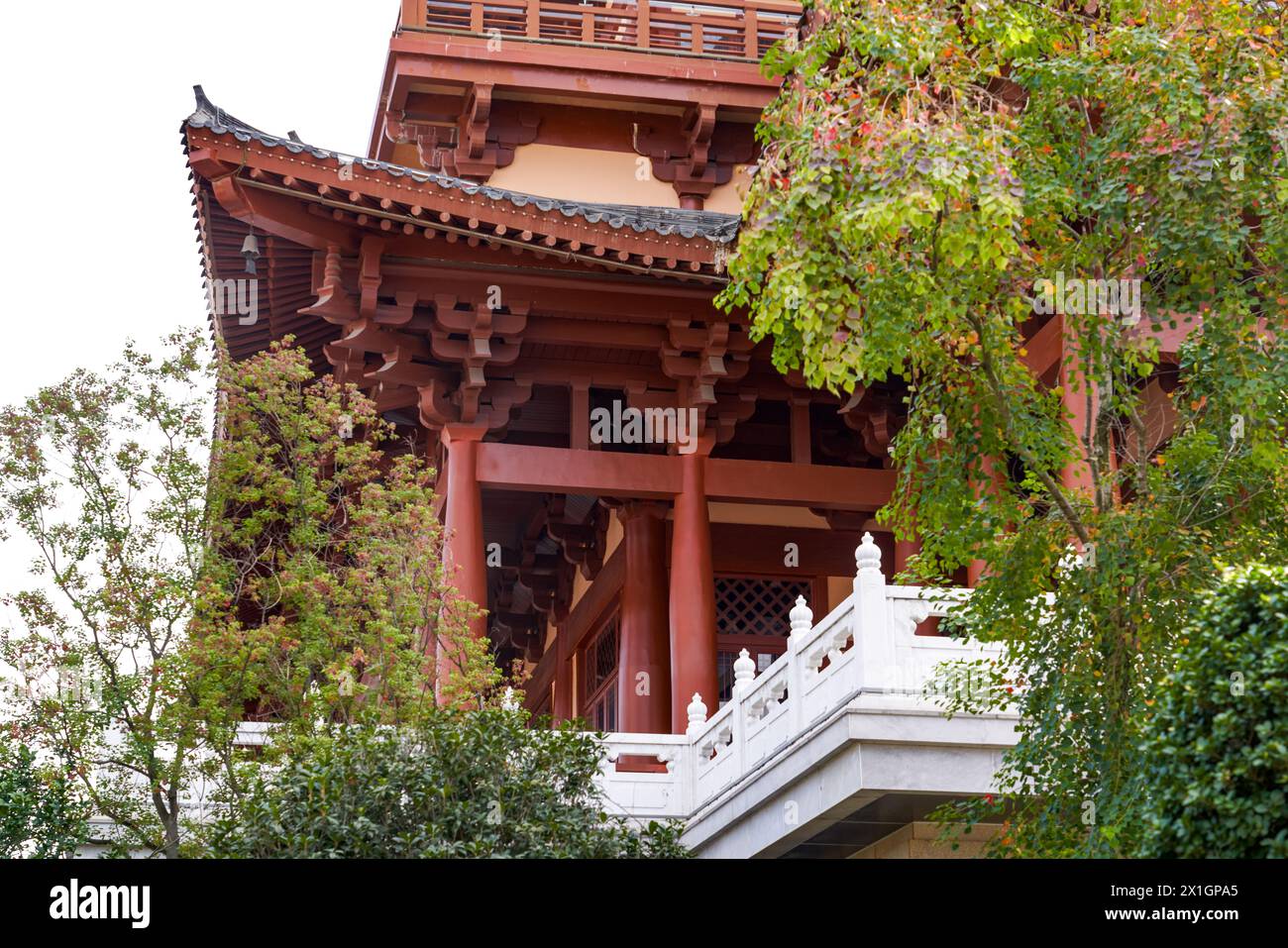 Ancient wooden building in Yaobu Ancient Town, Liuzhou, Guangxi, China ...