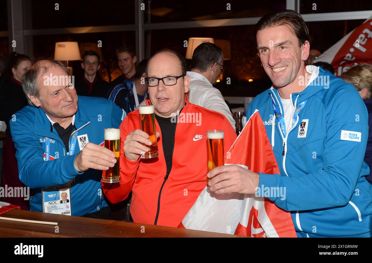 Olympic Winter Games Sochi 2014 - OeOC general secretary Peter Mennel ...