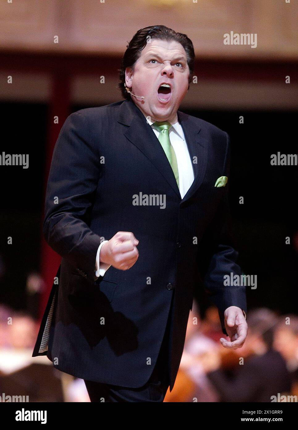 Singer Michael Schade attends the dress rehearsal for the Opera Ball at ...