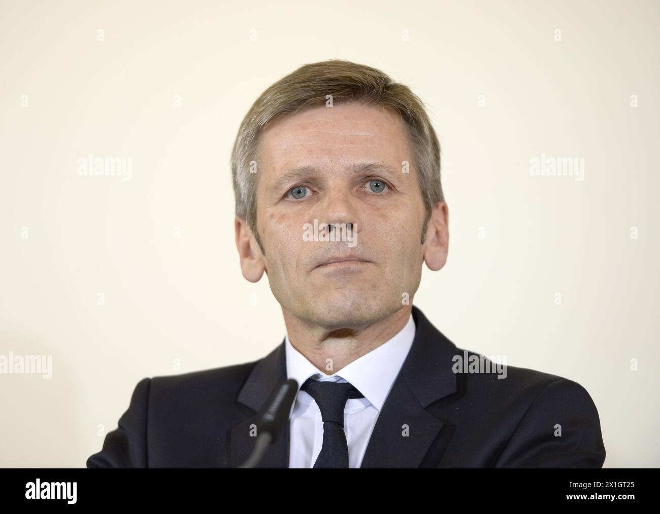Austrian culture Minister Josef Ostermayer speaks during a press ...