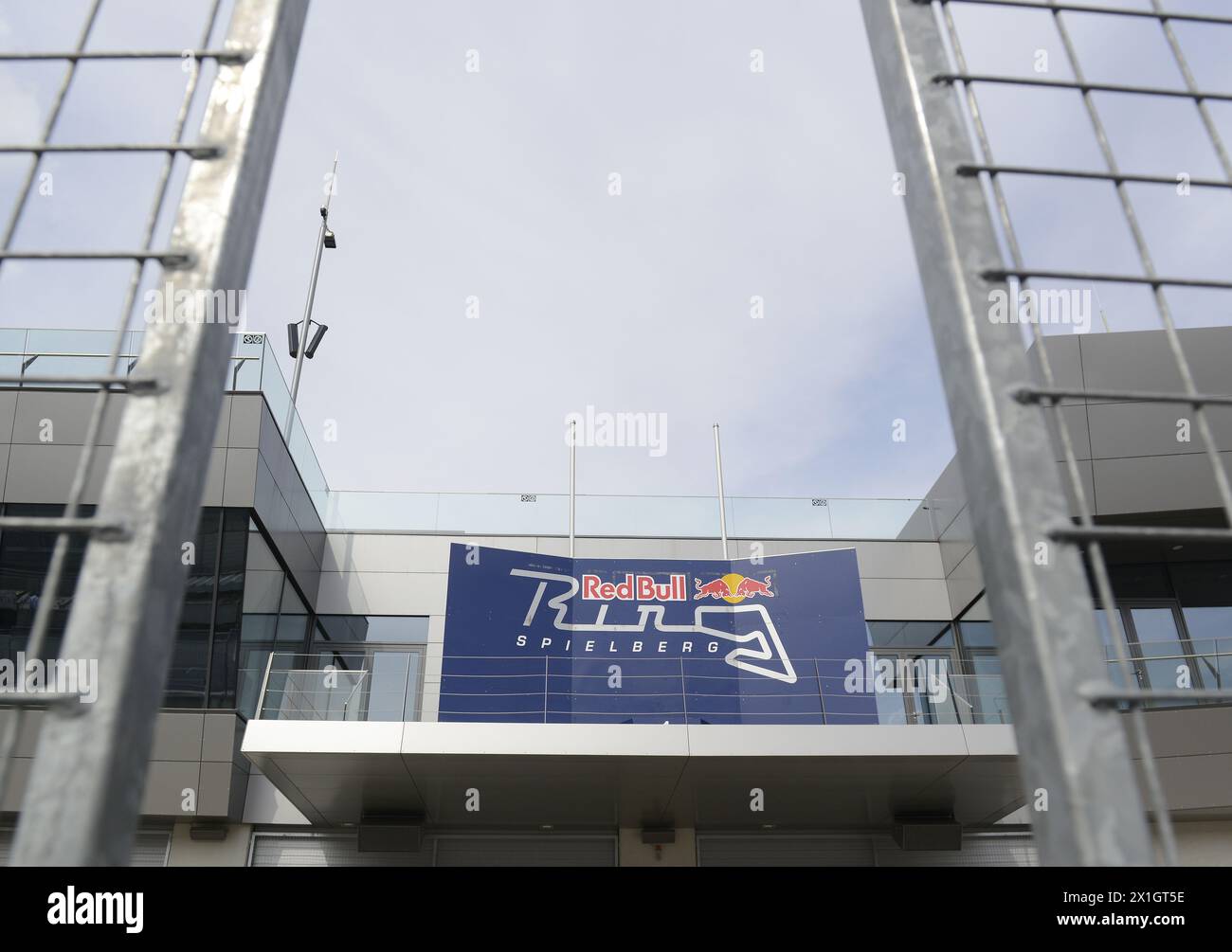 The construction works continue at the Red Bull Ring race track in ...