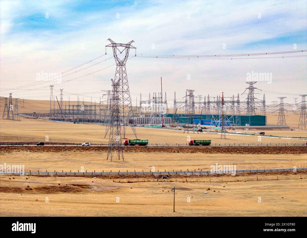 XILINGOL LEAGUE, CHINA - APRIL 17, 2024 - Photo taken on April 17, 2024 ...