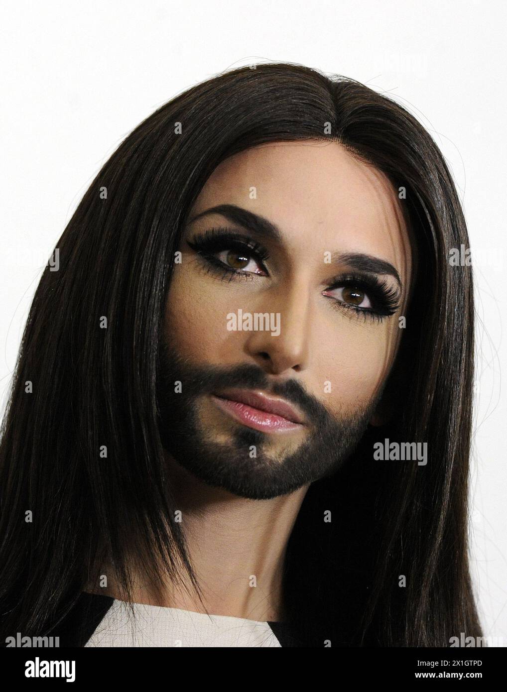 Austrian singer and Eurovision Song Contest 2014 winner Conchita Wurst ...