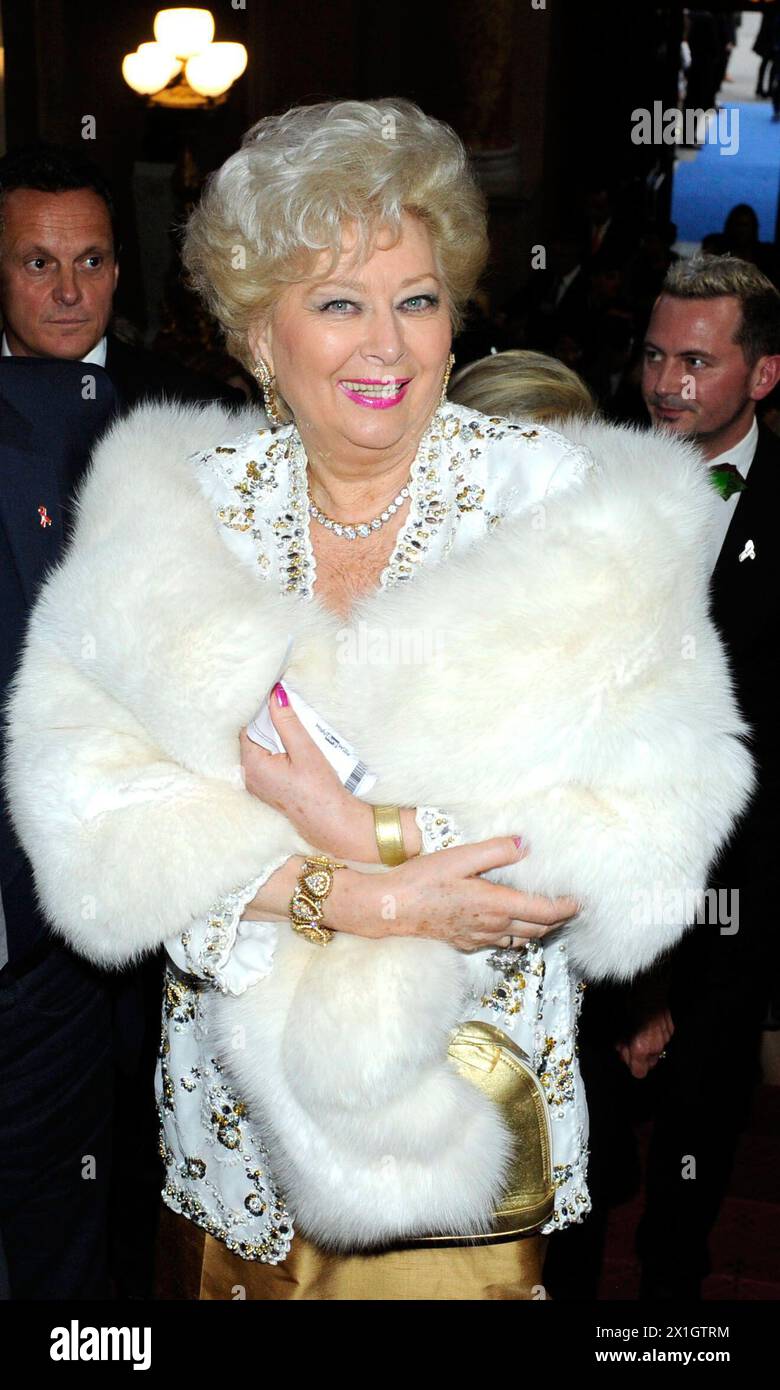 Guests arriving at the Red Ribbon Celebration Concert 2014 at the ...