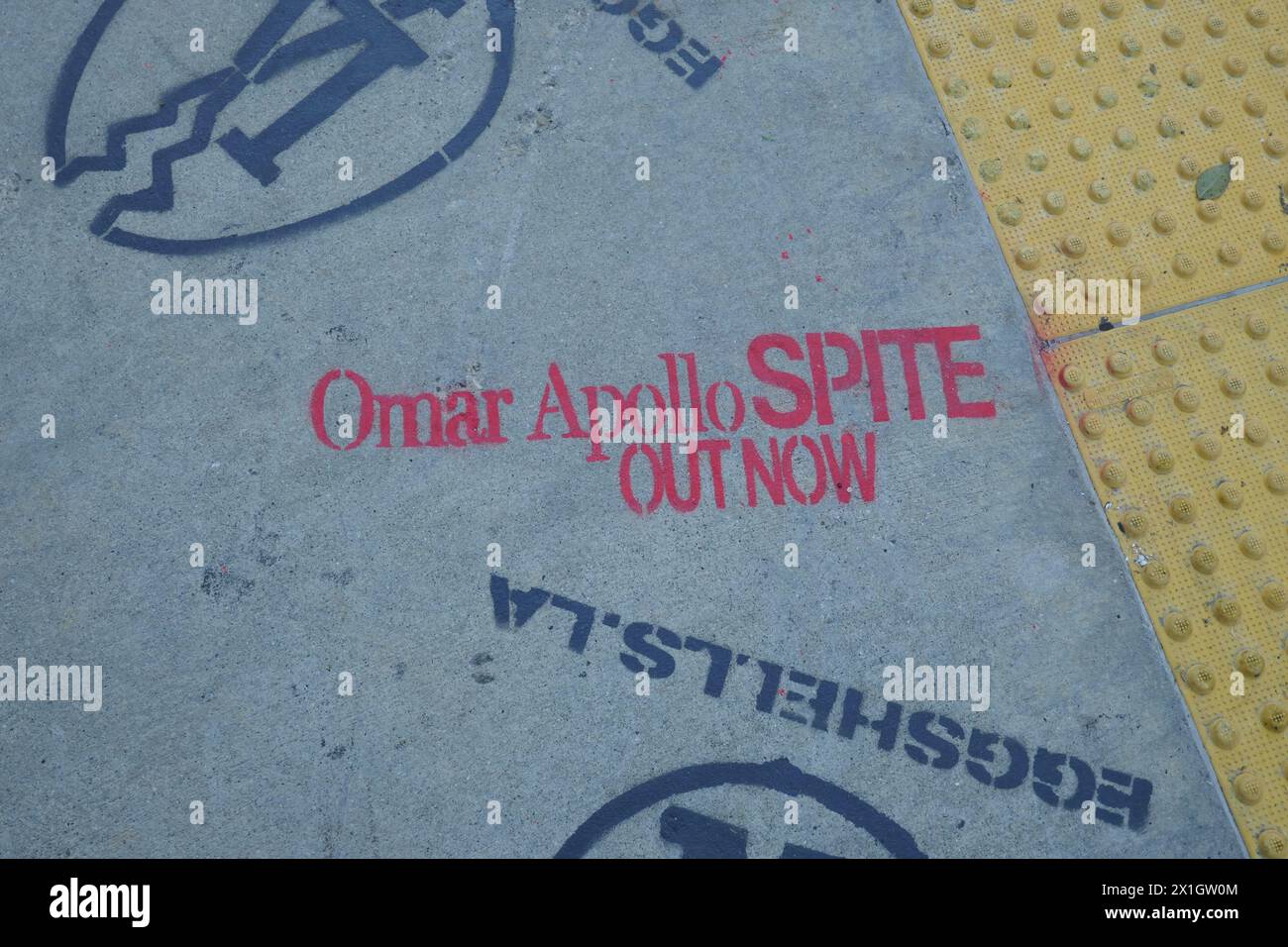 Los Angeles, California, USA 15th April 2024 Singer Omar Apollo Spite ...