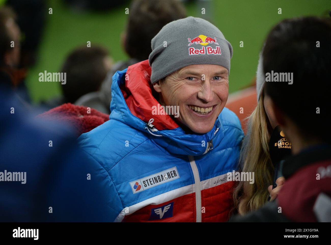 During UEFA Europa League Group D Match between FC Red Bull Salzburg ...