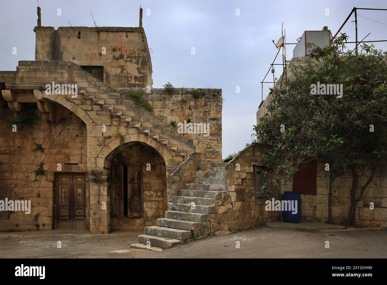 A traditional house in a Lebanese village Stock Photo - Alamy