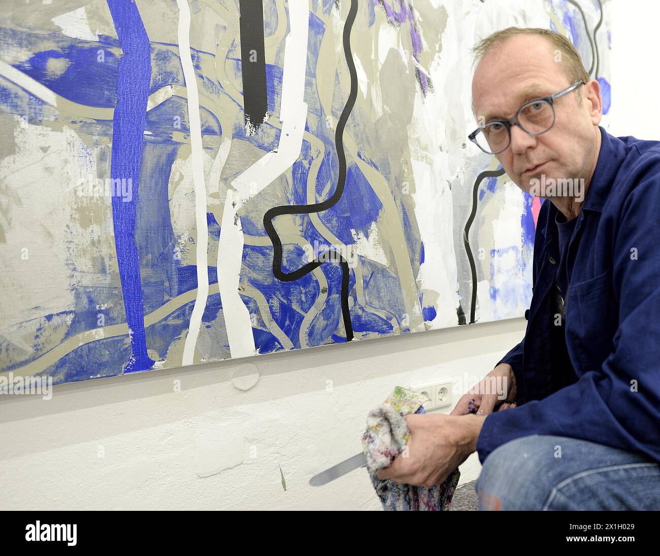 Interview with artist Heimo Zobernig in Vienna, Austria, on 10 December ...