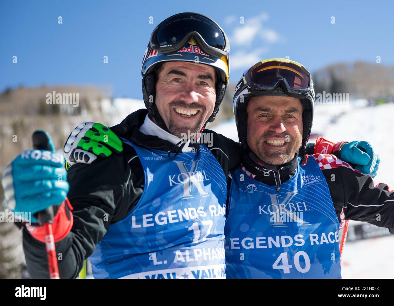 The Legends of Skiing Race took place on 11 February 2015 in Vail, USA ...