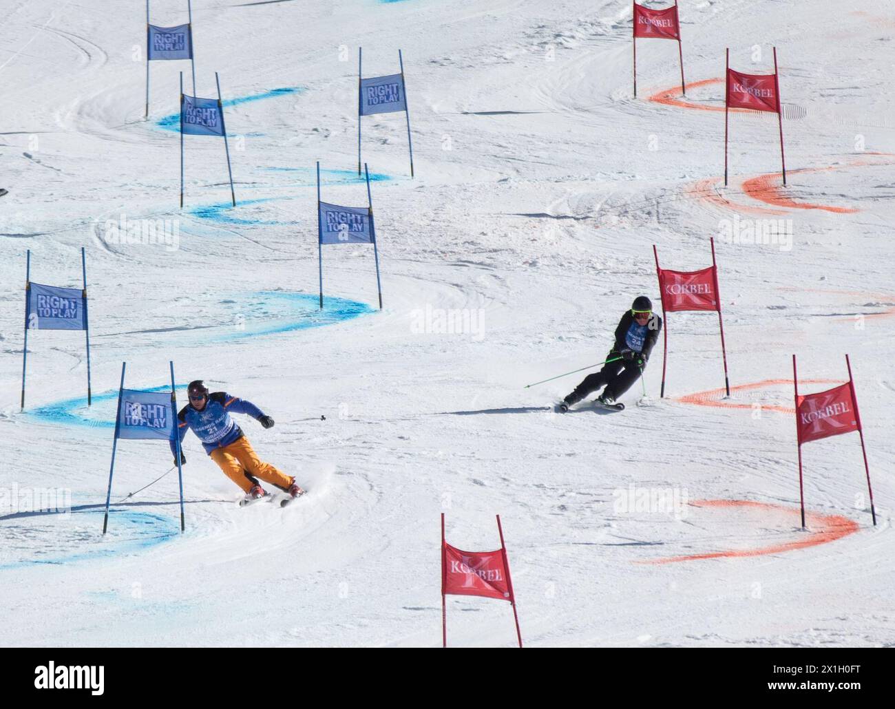 The Legends of Skiing Race took place on 11 February 2015 in Vail, USA ...