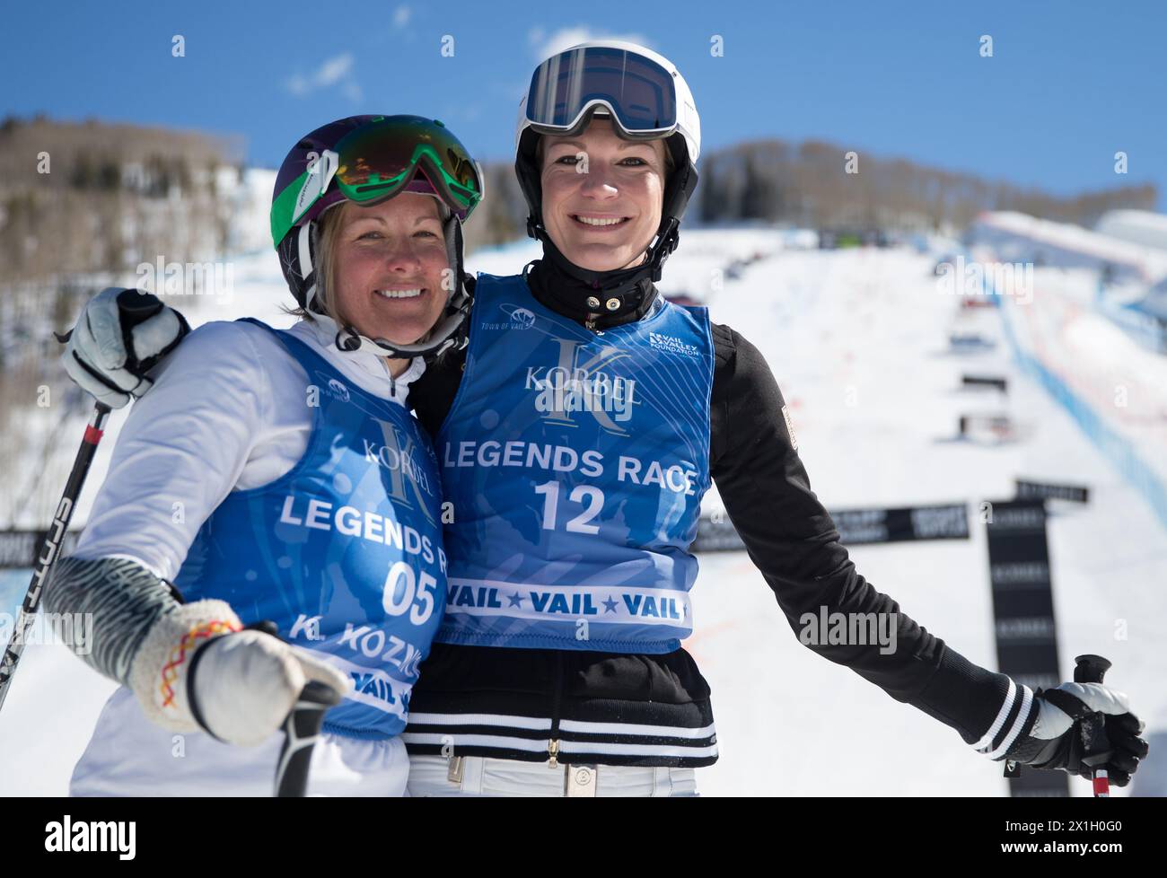 The Legends of Skiing Race took place on 11 February 2015 in Vail, USA ...