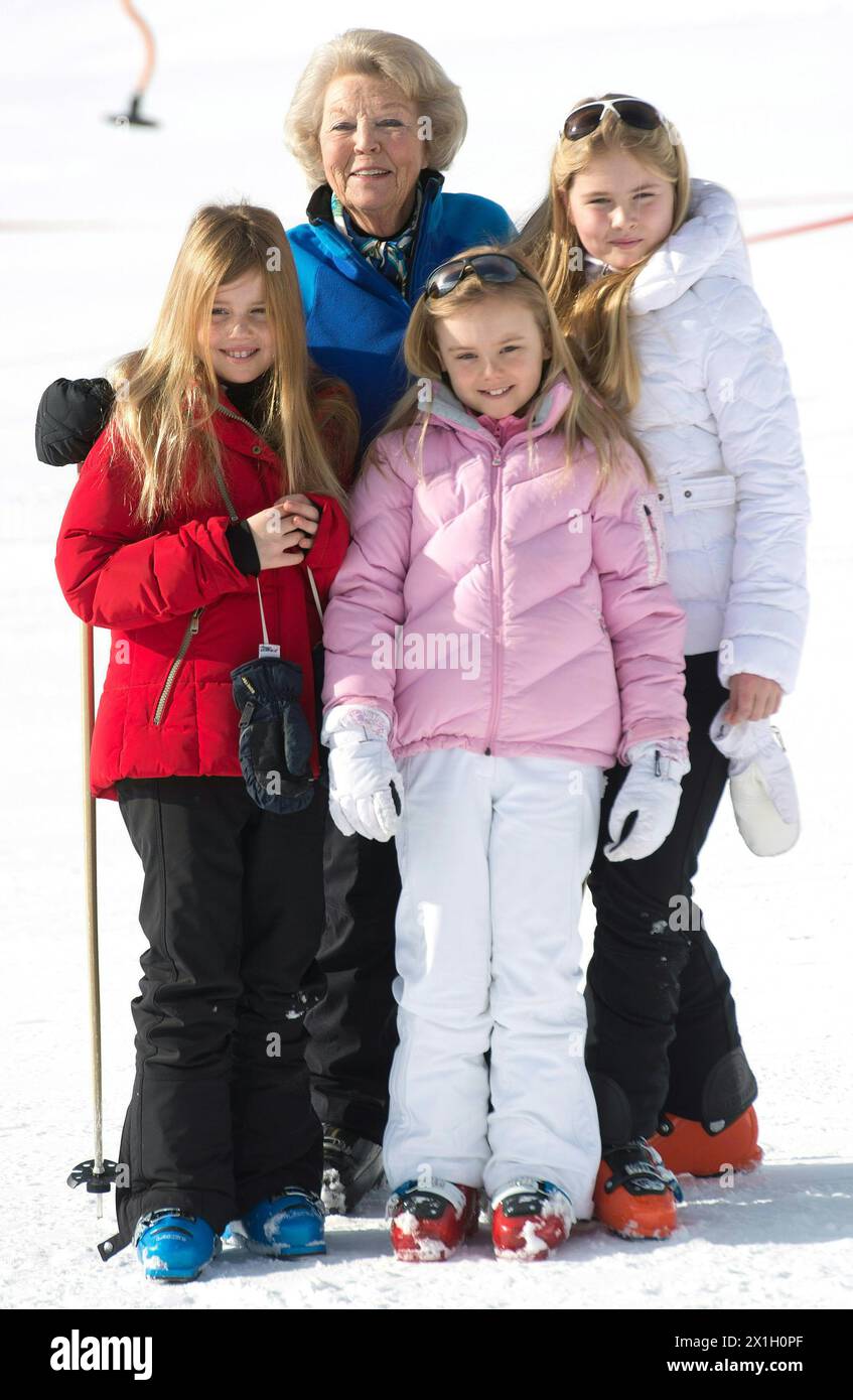 Princess Alexia, Princess Beatrix, Princess Ariane and Princess ...