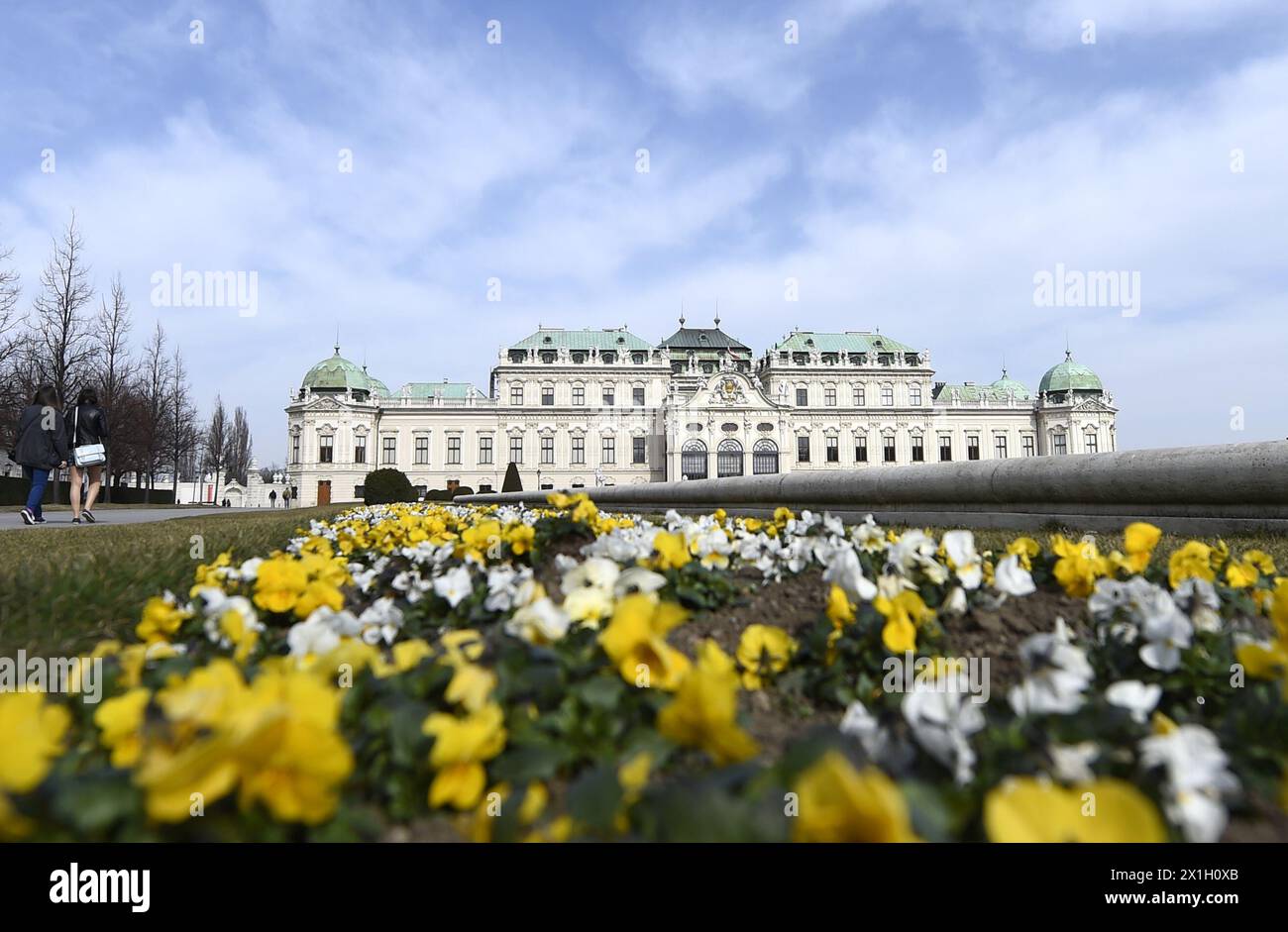 Feature: spring/warm weather in Vienna on 17th March 2015. PICTURE ...