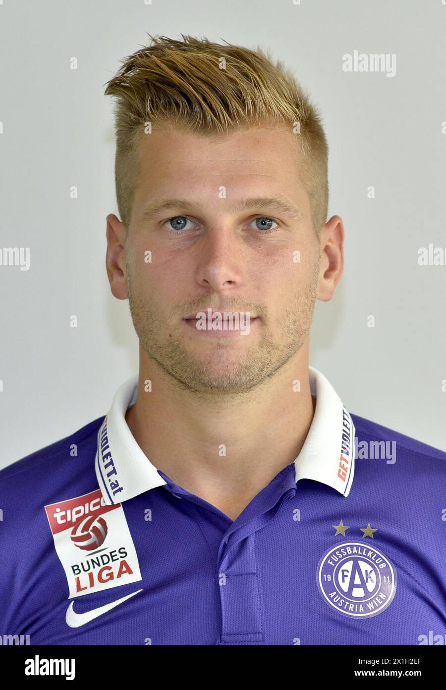 Vienna - Portraits of the football players of the Austrian football ...
