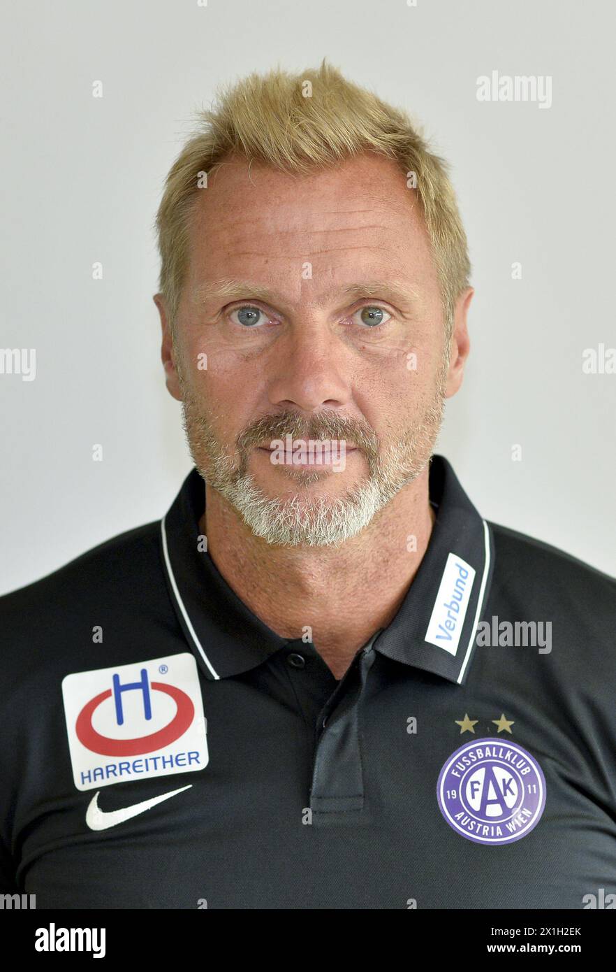 Vienna - Portraits of the football players of the Austrian football ...