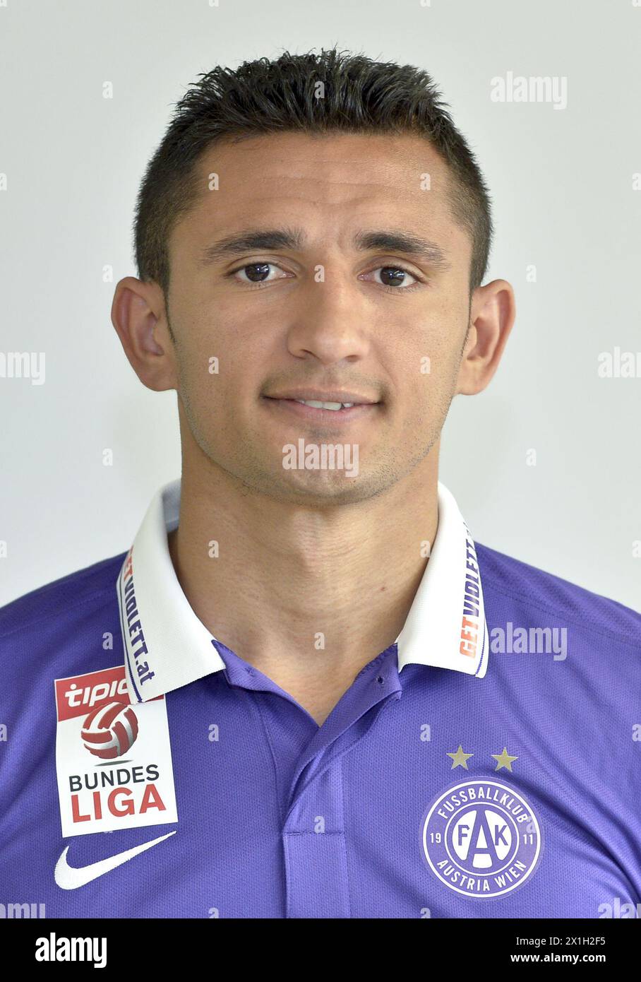 Vienna - Portraits of the football players of the Austrian football ...