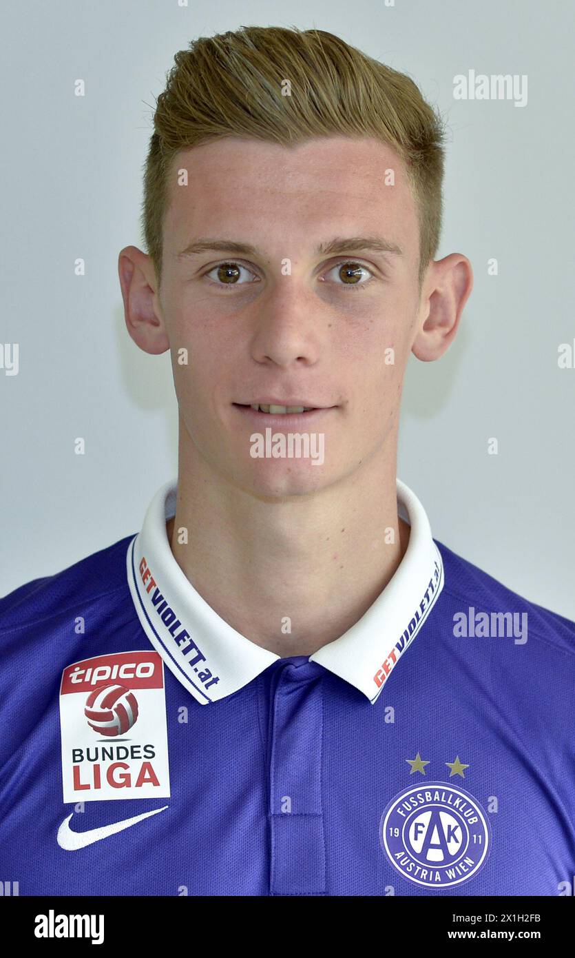 Vienna - Portraits of the football players of the Austrian football ...