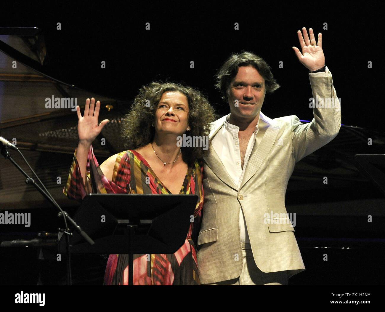 Vienna - Jazz concert "Rufus Wainwright, Angelika Kirchschlager" during ...