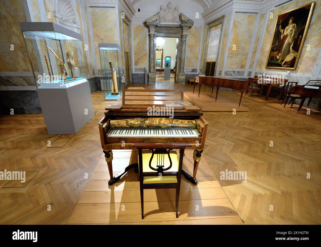 The collection of old musical instruments of the Museum of Fine Arts ...