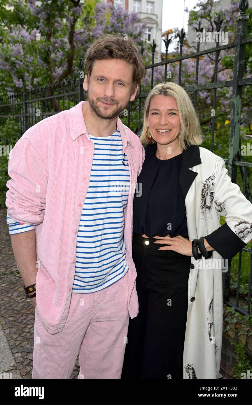 Steve Windolf und Kerstin Landsmann beim Kick Off Event der 4. Green ...