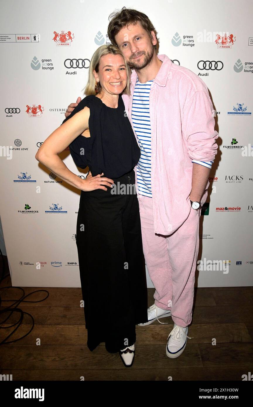 Kerstin Landsmann und Steve Windolf beim Kick Off Event der 4. Green ...