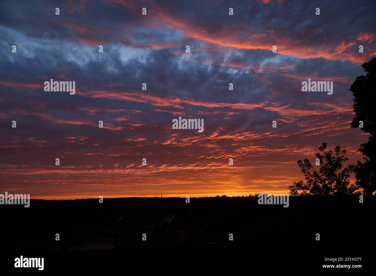 Stunning display colorful cosmic clouds hi-res stock photography and ...