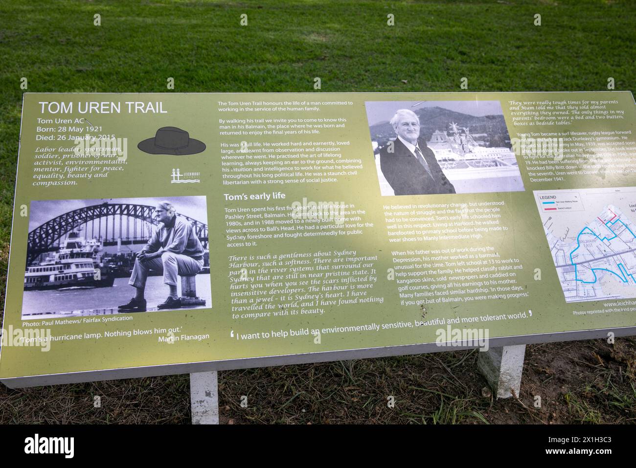 Tom uren park hi-res stock photography and images - Alamy