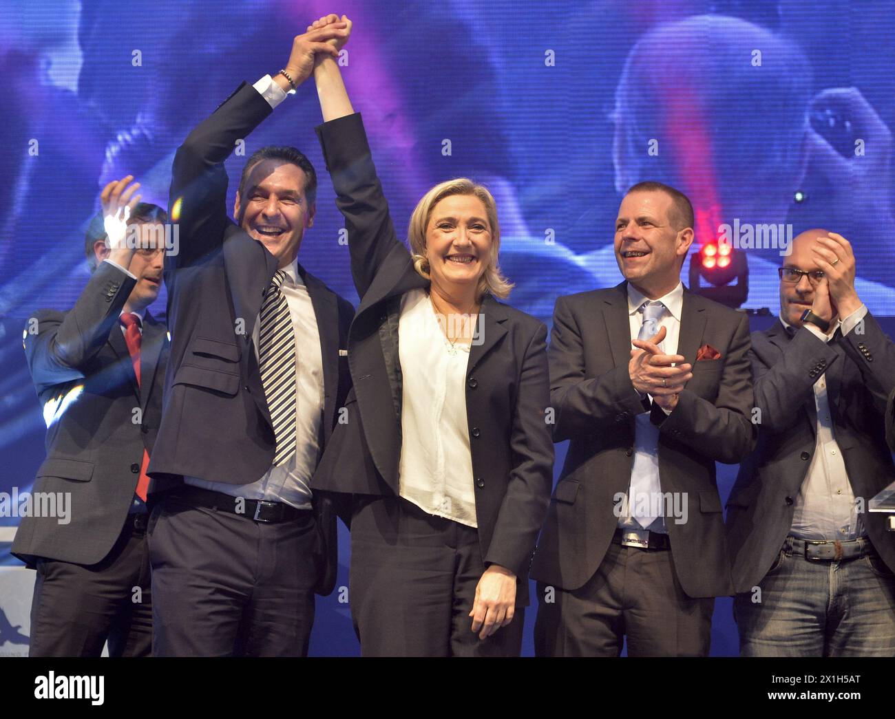 Austria's far-right Freedom Party (FPOe) chairman Heinz-Christian ...