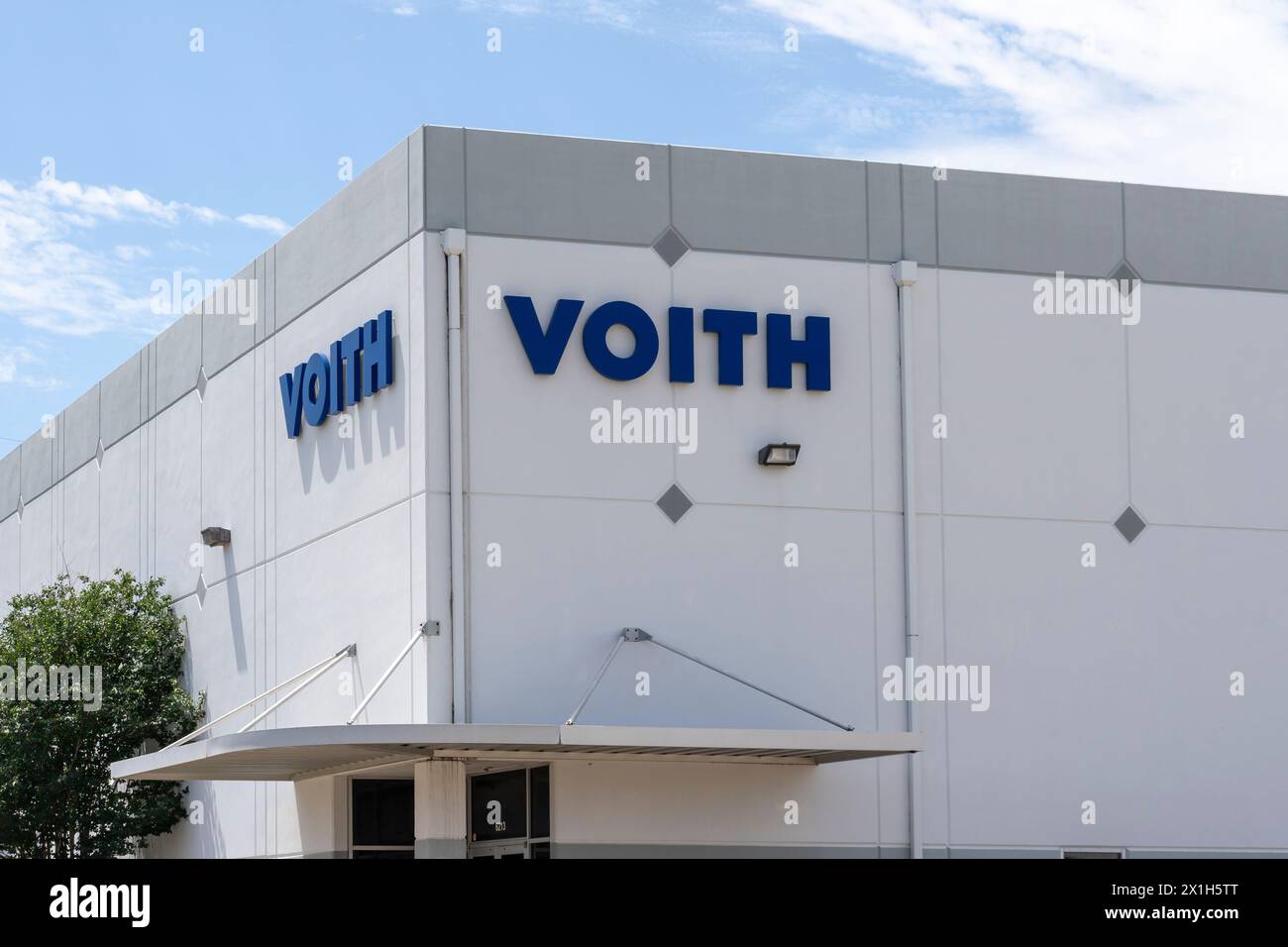 Voith Turbo US facility in Houston, Texas, USA Stock Photo - Alamy