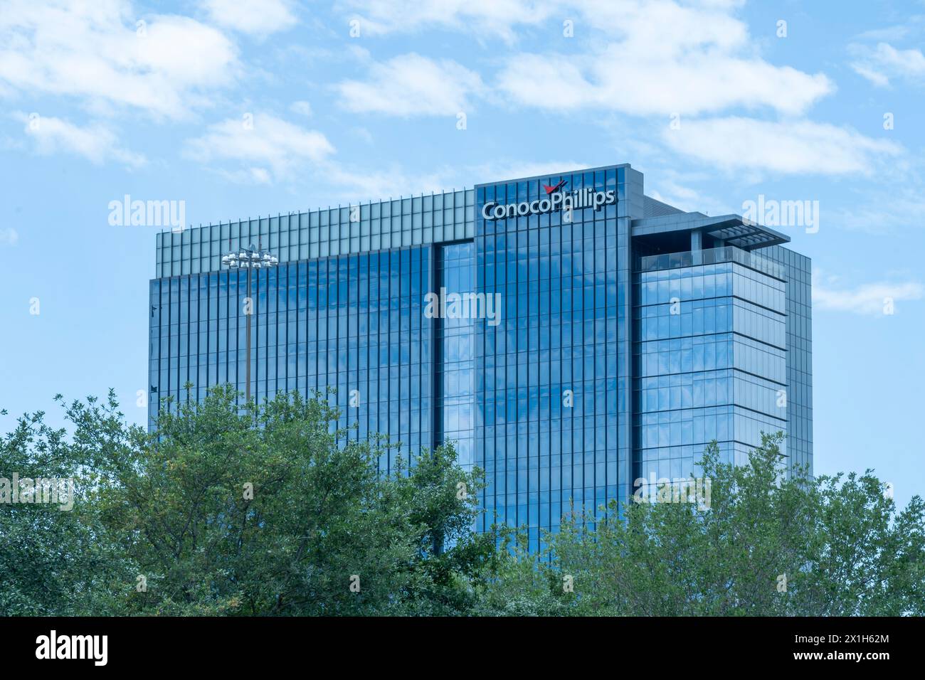 Houston, USA - April 13, 2024: ConocoPhillips headquarters in Houston, Texas, USA Stock Photo ...
