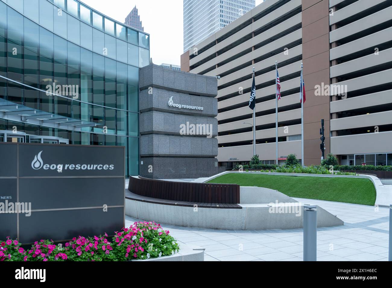 Houston, TX, USA - April 14, 2024: EOG Resources headquarters in ...