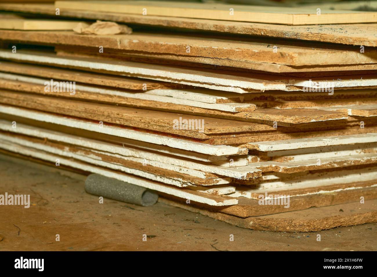 Sheets stacked plywood in hi-res stock photography and images - Alamy