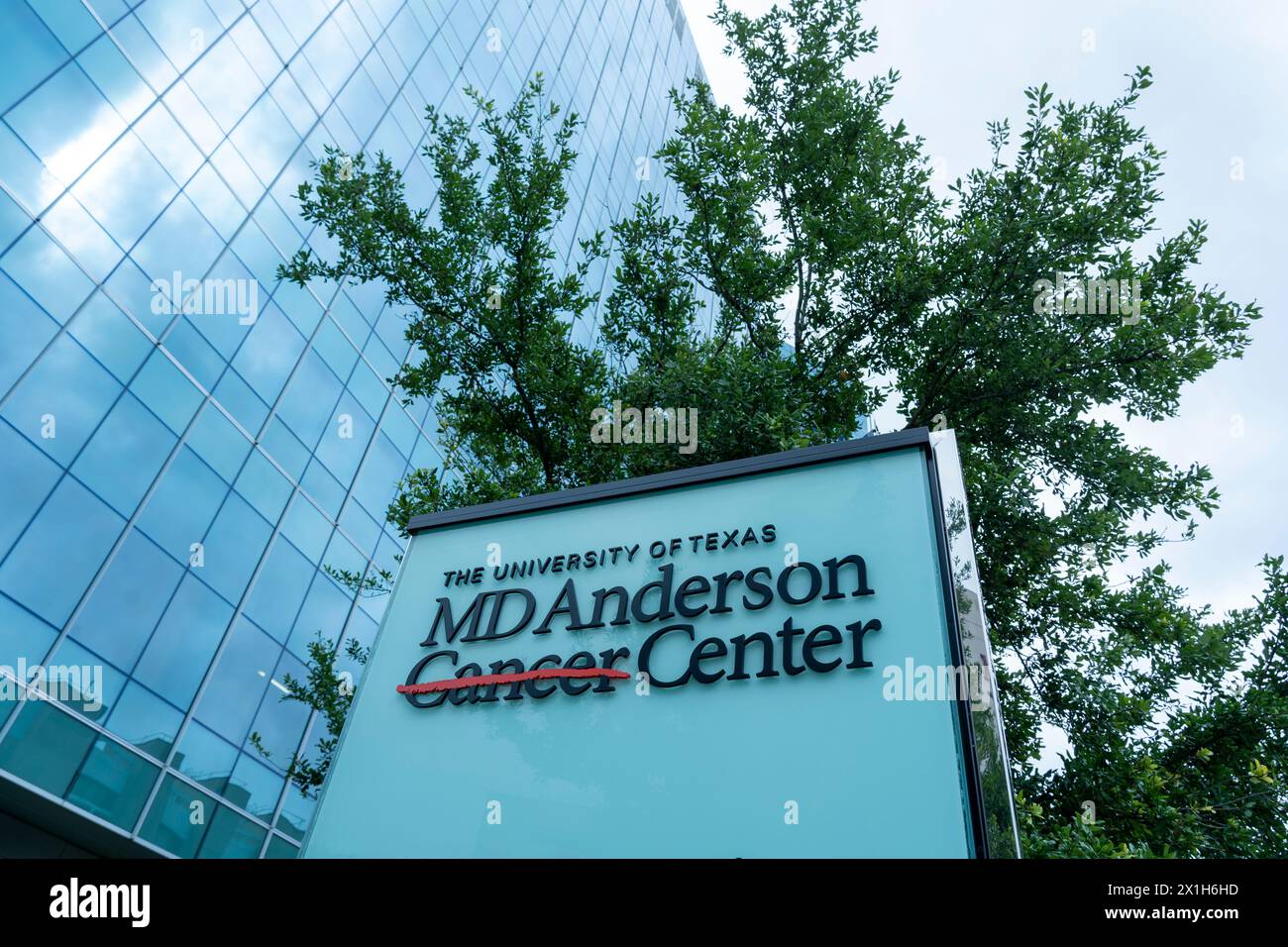 Houston, Texas, USA - April 15, 2024: MD Anderson Cancer Center in ...
