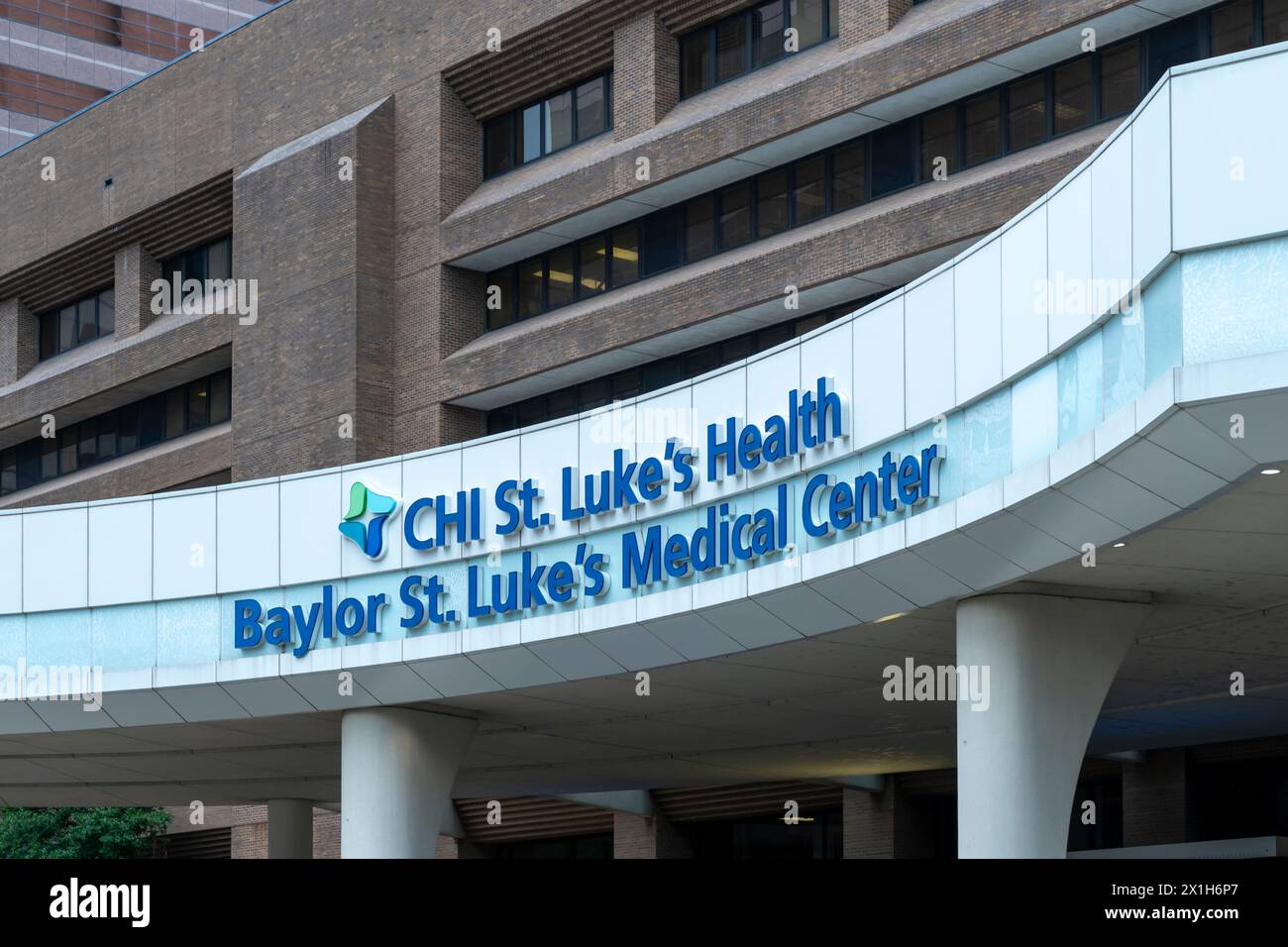 Houston, Texas, USA - April 15, 2024: CHI St. Luke's Health- Baylor St ...