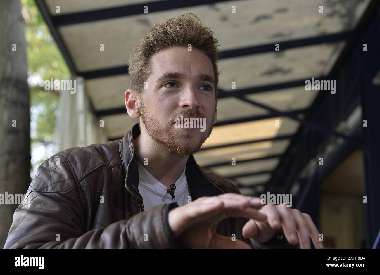 The austrian entry in the eurovision song contest hi-res stock ...