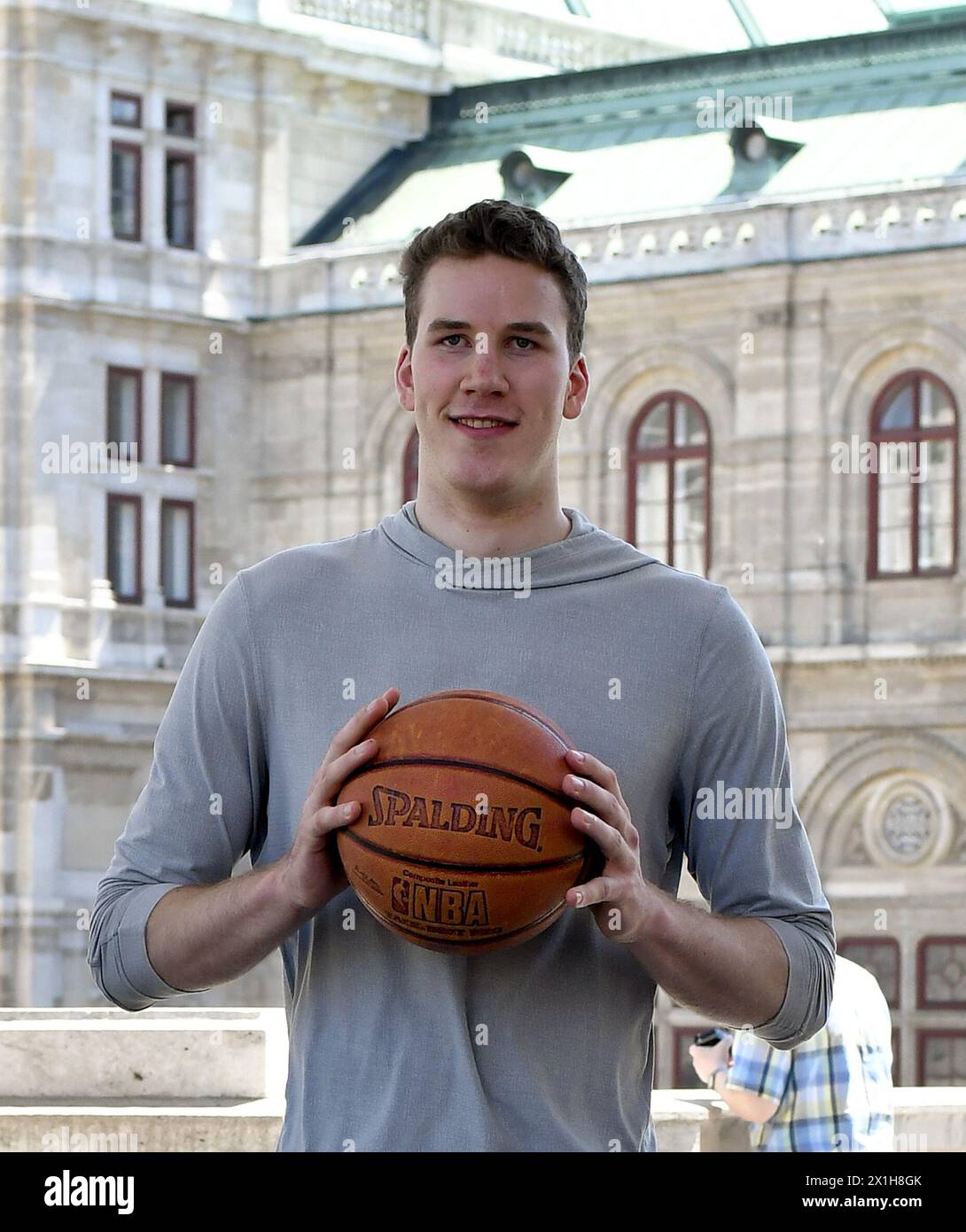 Jakob Poeltl (Toronto Raptors), an Austrian NBA Basketball player ...