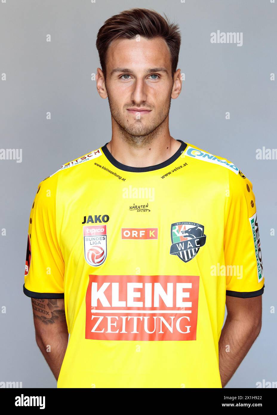 The official team and portrait photo shooting of Austrian Bundesliga ...